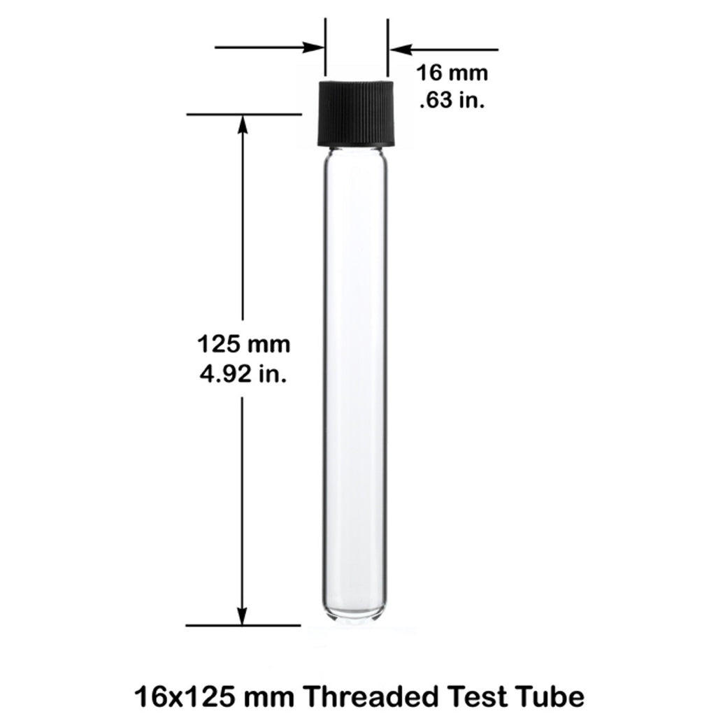 Test Tube - Threaded w/ Screw Cap – Distribution LabSphere inc.