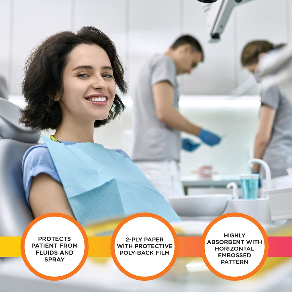 Aurelia Self-Adhesive High Absorbency Dental Bib – Distribution ...