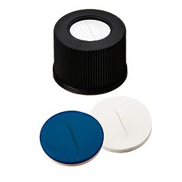 10 15 1328 La Pha Pack ND10 Screw Cap (Black) 10 mm, Silicone/PTFE Sep ...