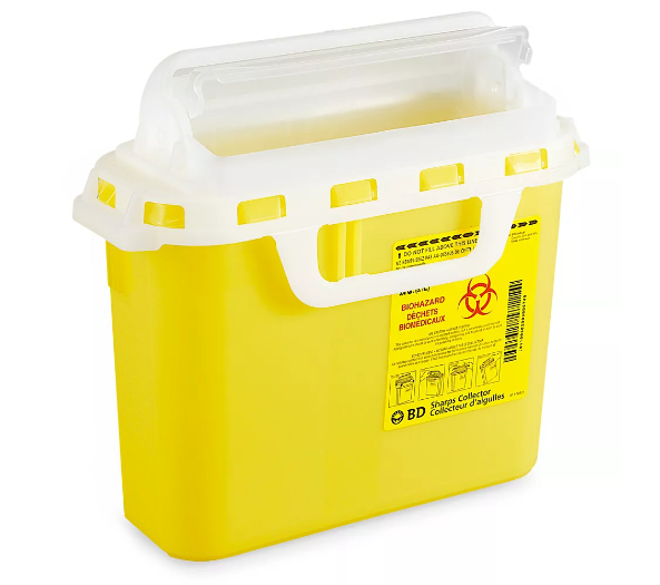 BD Sharp Container 5,1L Yellow 300974 – Distribution LabSphere inc.