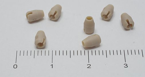 6000-251 PEEK Fingertight Ferrule, For 1/16"OD, 10-32 Coned, Qty 10 ...