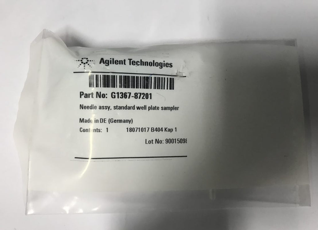 G1367-87201 Agilent Needle assembly – Distribution LabSphere inc.